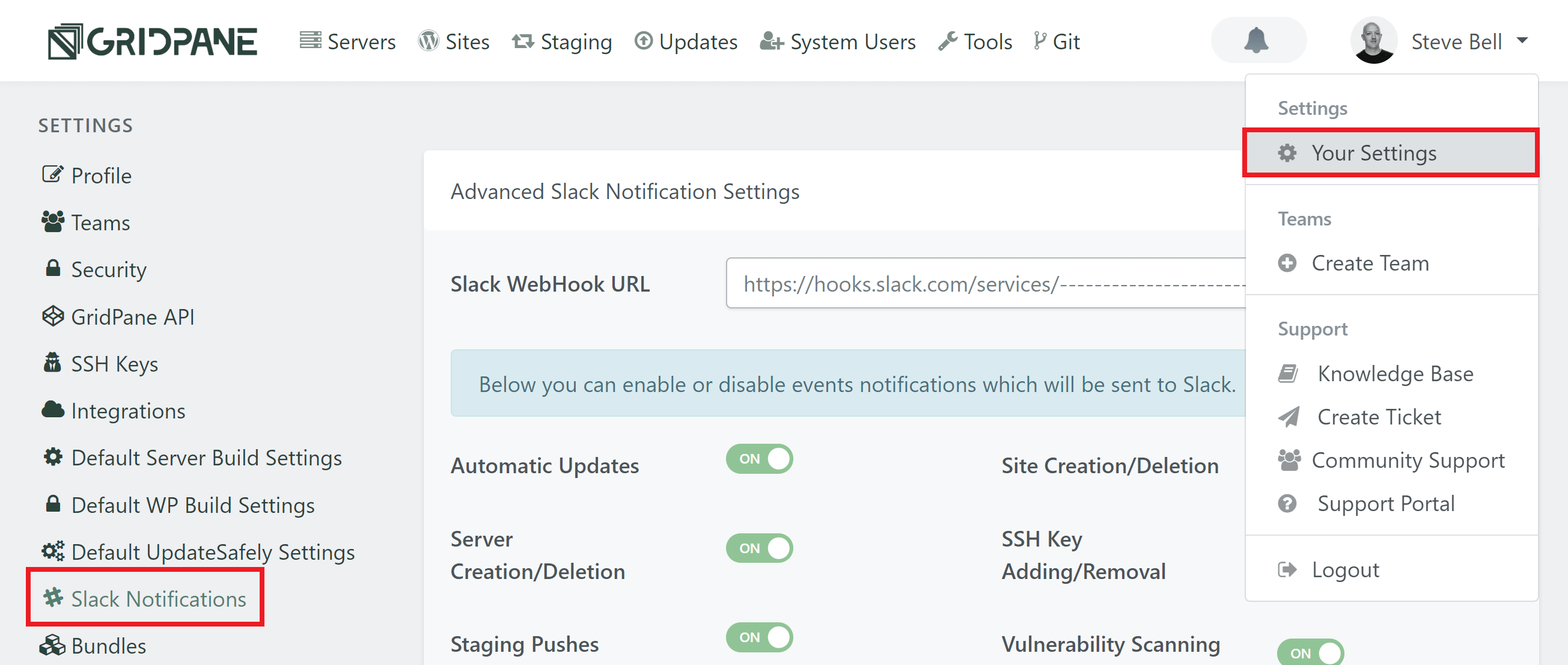 Wordpress Vulnerability Scanning And Notifications Gridpane